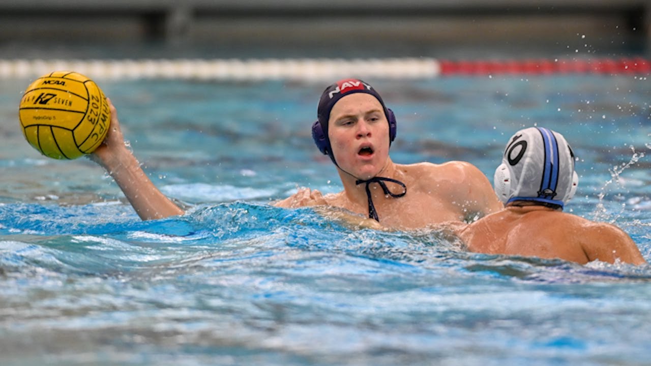 Navy Sports Magazine - Holden Seybold - Water Polo at Princeton ...