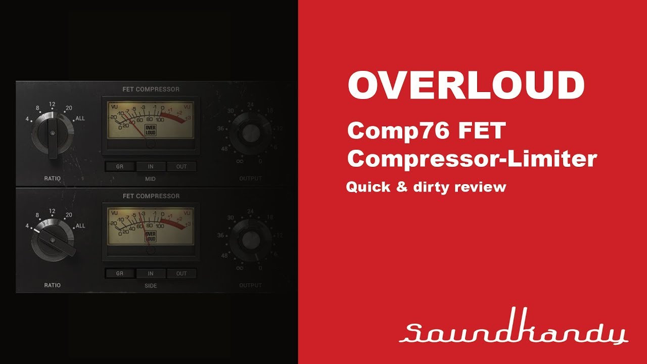 OverLoud's Comp76 FET Compressor-Limiter review - YouTube