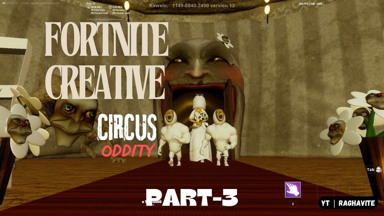 MY TEAMMATE GOT MARRIED IN FORTNITE - CIRCUS ODDITY-PART 3 - YouTube