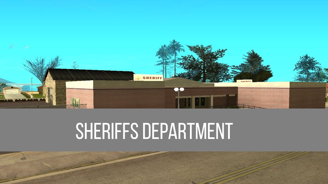 SAMP Map: Sheriff's Department - YouTube