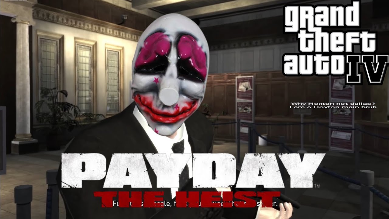 GTA 4 Three Leaf Clover with Gun Metal Grey (Payday The Heist OST ...