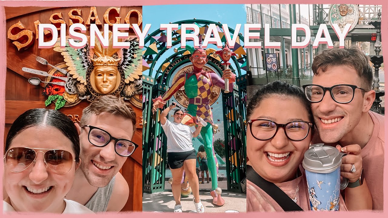 DISNEY WORLD TRAVEL DAY 2023 ️ | checking into French Quarter & Tegan ...