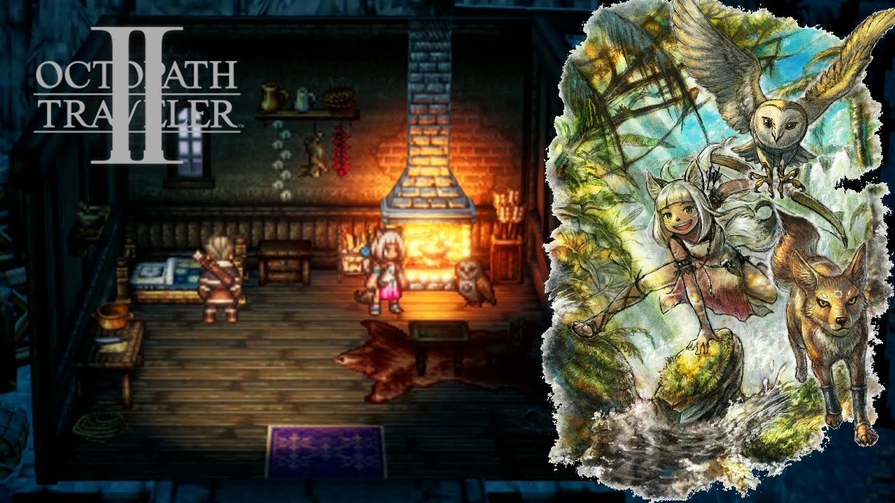 Octopath Traveler 2 - Ochette Chapter 2 and Boss: Glacis - YouTube