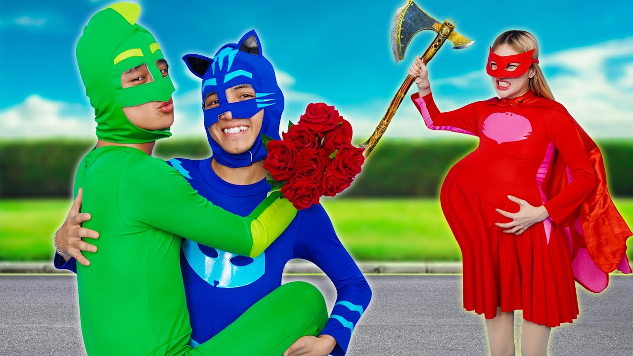 Why are Owlette Angry at Catboy? Gekko Love Catboy ??? | Pj Masks Funny ...