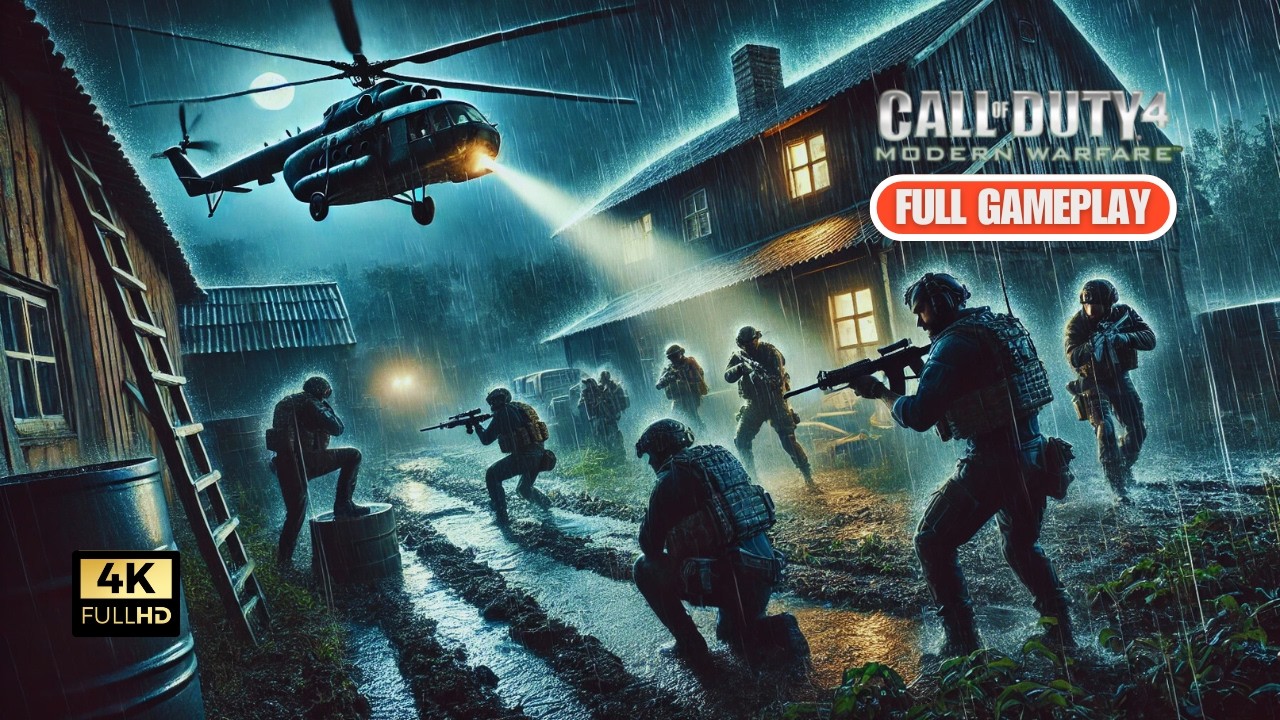 Hunted by Enemy Forces! Will We Survive? | Call of Duty 4: Modern ...