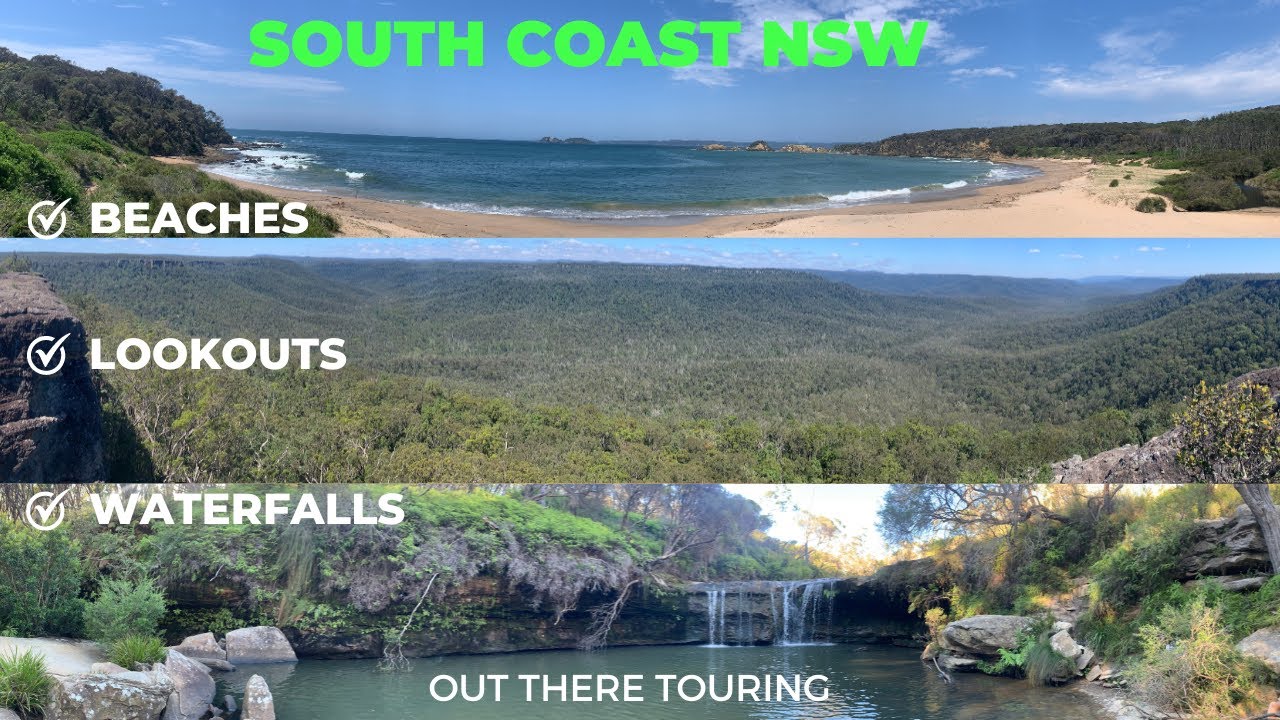 South Coast NSW, private beaches, lookouts and waterfalls. - YouTube