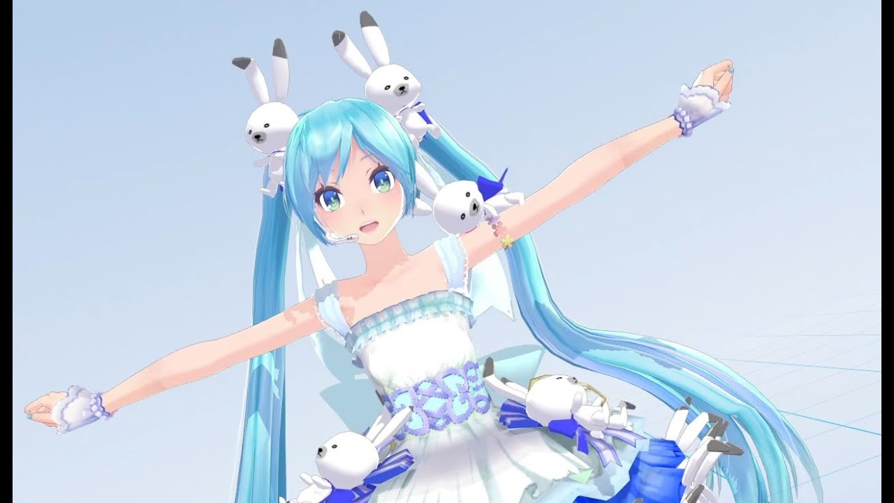 【MMD】Fly to night, tonight 【初音ミク】 - YouTube