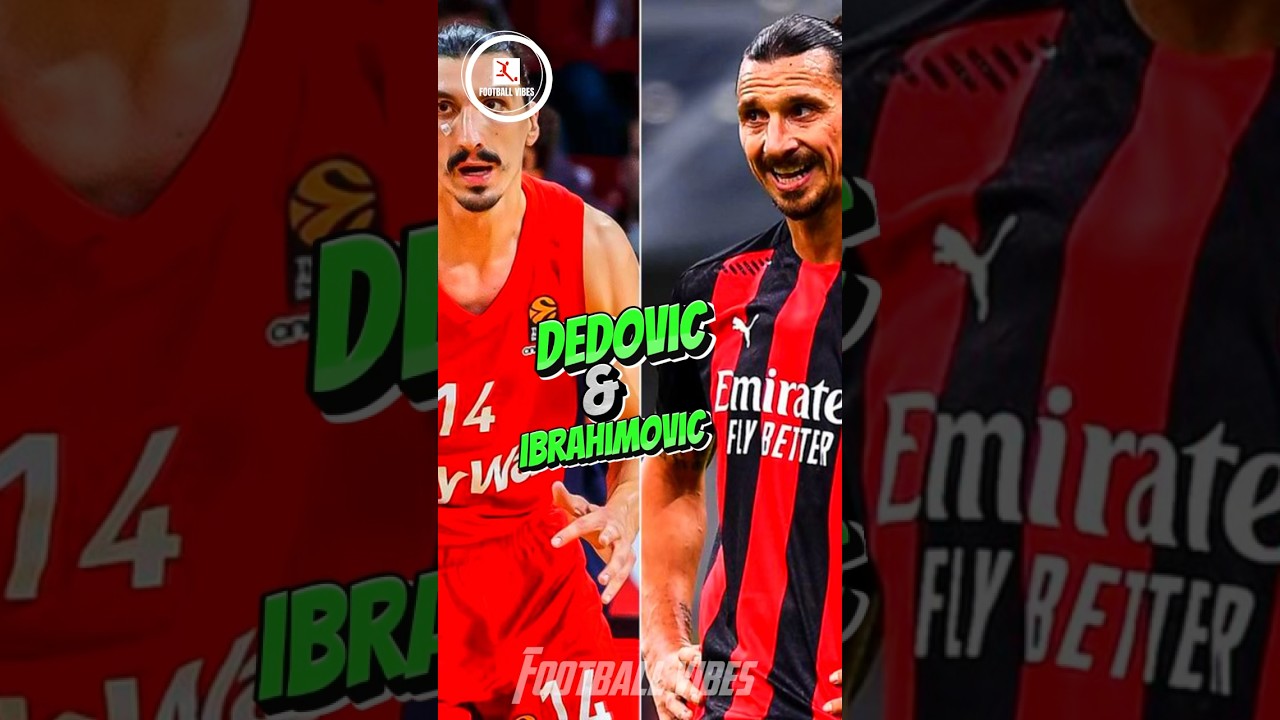 Zlatan Ibrahimović Half Brother Dedovic 😱 #soccer #football #basketball ...