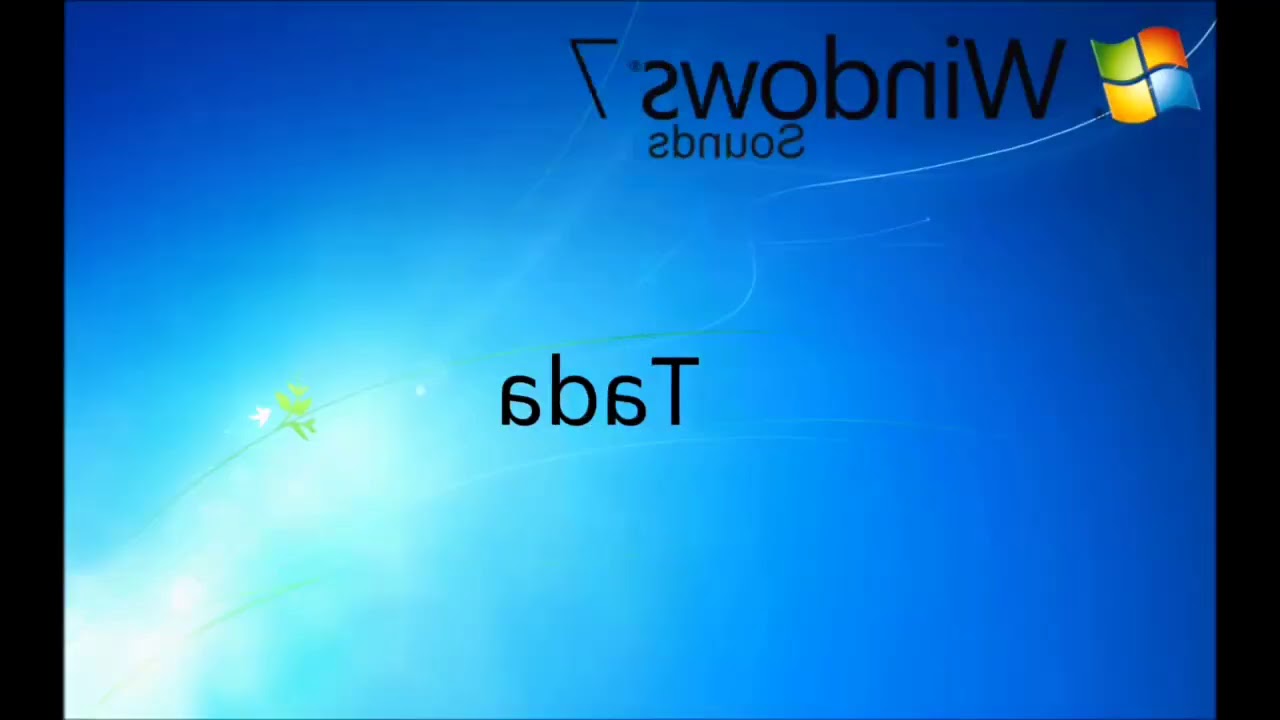 windows 7 Tada Pitch - YouTube