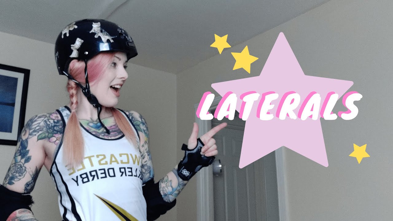 WFTDA Laterals Minimum Skills/Advanced Tutorial - YouTube