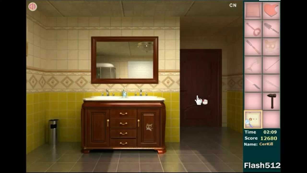 Flash512's Fresh Bathroom Escape Walkthrough - YouTube