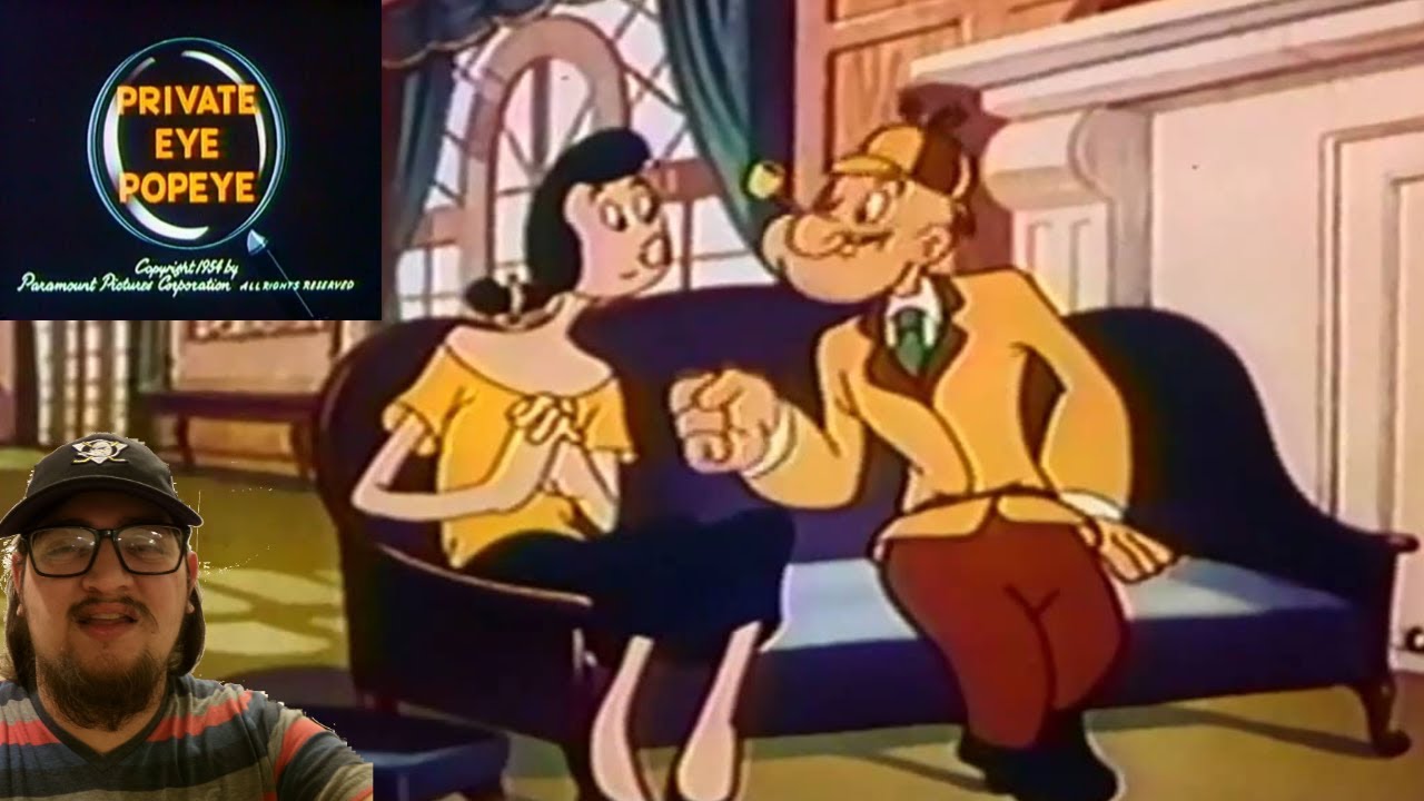 Popeye the Sailor: Private Eye Popeye (1954) - First Time Watching: How ...