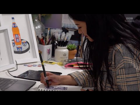 Sarah Kwan Artist - LOOP Edinburgh Special BBC Scotland Feature 19th ...