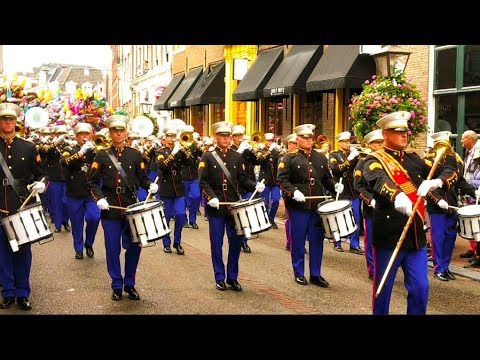 Awesome Marching Band Music Parade in Netherlands Europe | Great ...