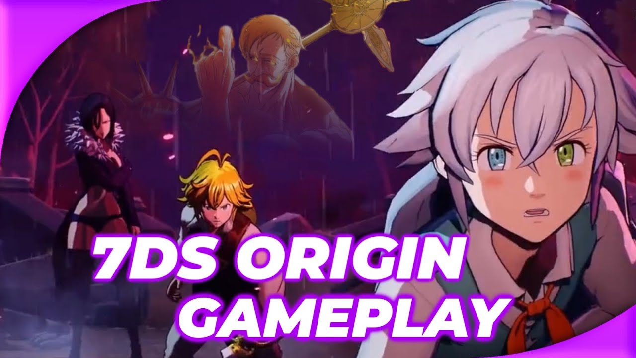 Nuevo: 7DS ORIGIN Trailer GAMEPLAY Un Deleite Visual, Un Juego muy ...