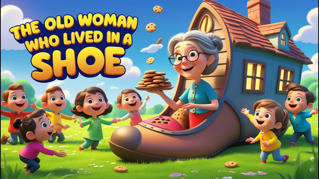 "The Old Woman Who Lived in a Shoe – Fun Nursery Rhyme for Kids ...