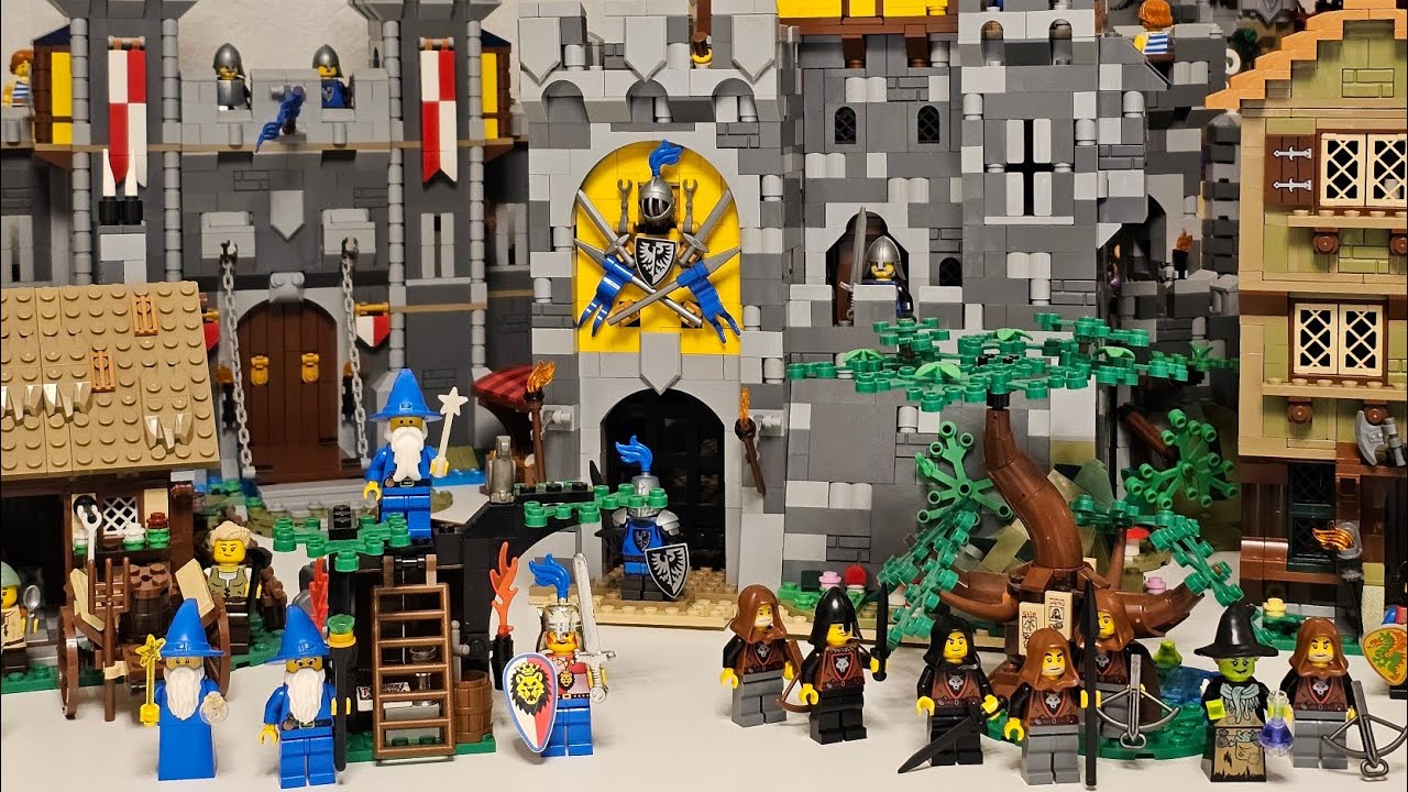 LEGO Castle Display 2024 - YouTube