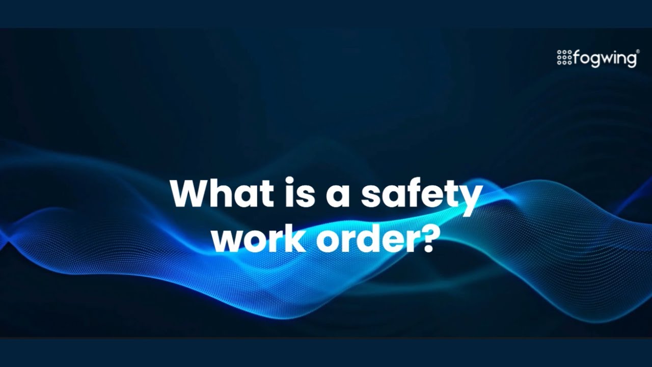 What is a safety work order? - YouTube