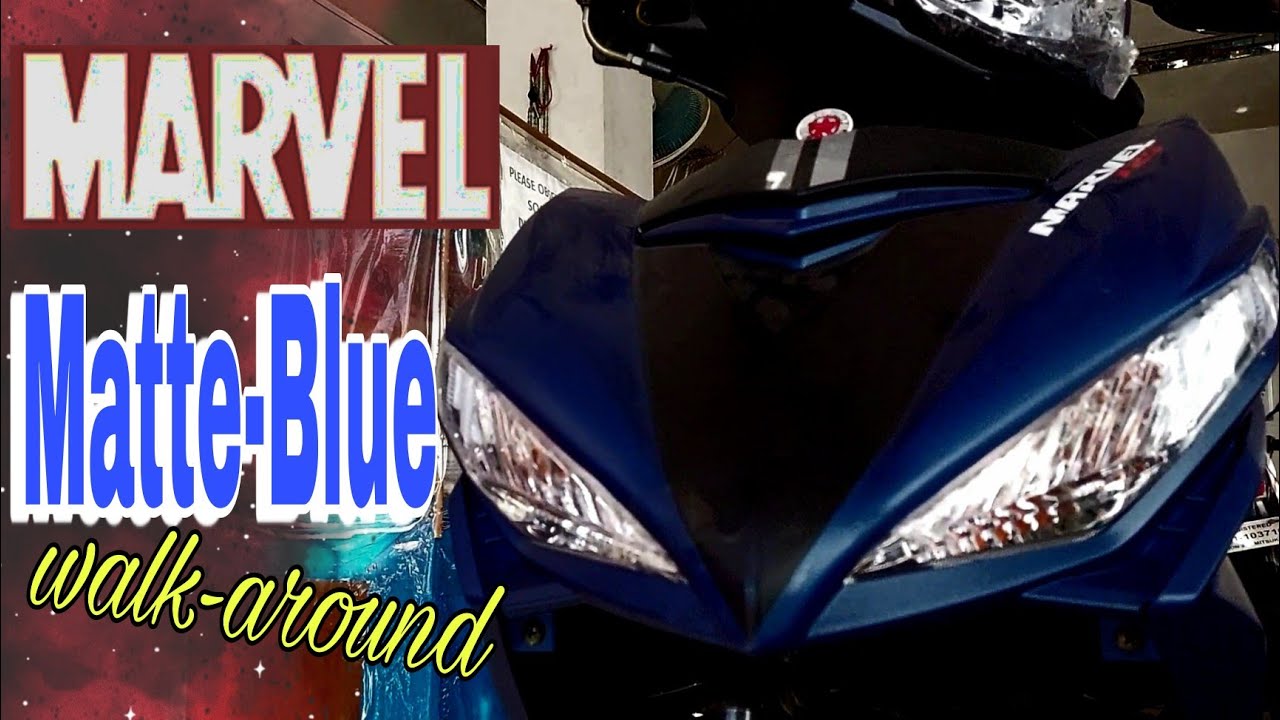 NEW EURO MARVEL 125 MATTE BLUE / SOUND CHECK / MITSUKOSHI - YouTube