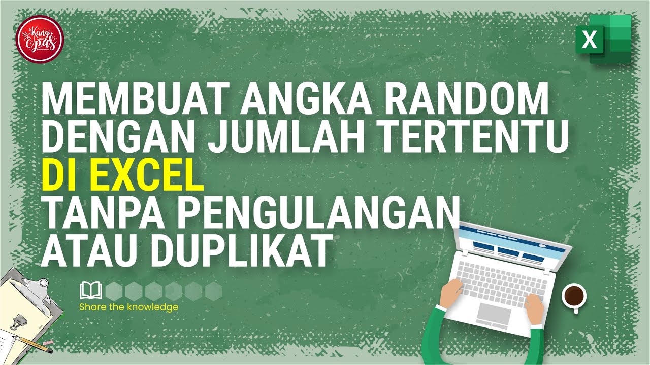 Membuat Angka Random Dengan Jumlah Tertentu Di Excel Tanpa Pengulangan ...