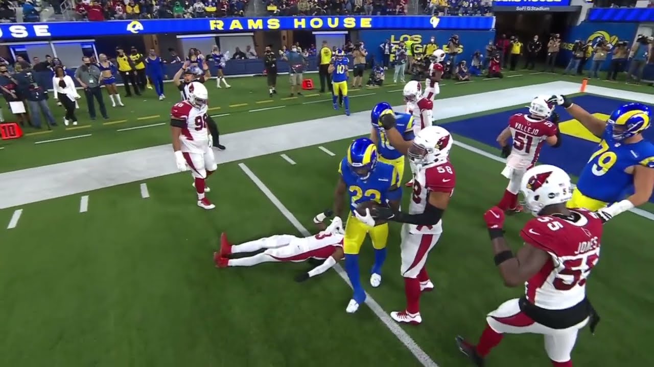 Budda Baker injury vs rams (knocked out) - YouTube
