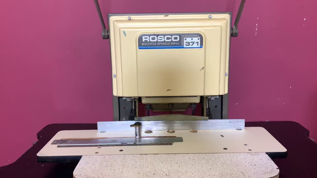 Rosco Drill Model 371 - YouTube