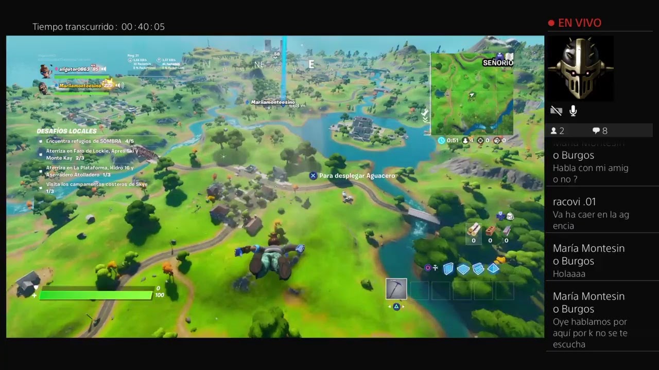 HACIENDO STREAM SNIPER -FORTNITE - YouTube