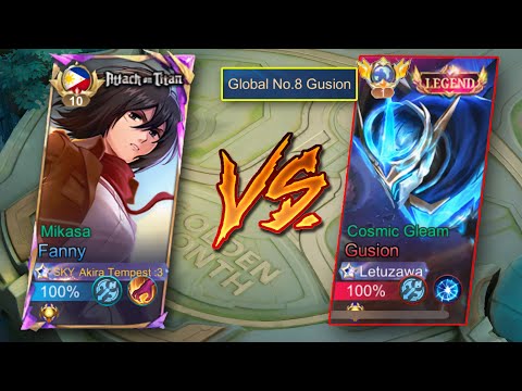 AKIRA VS LETUZAWA + TYRANT IN RANK GAME!! (SOLO RANK SUPER HARD GAME PLAY!) -MLBB