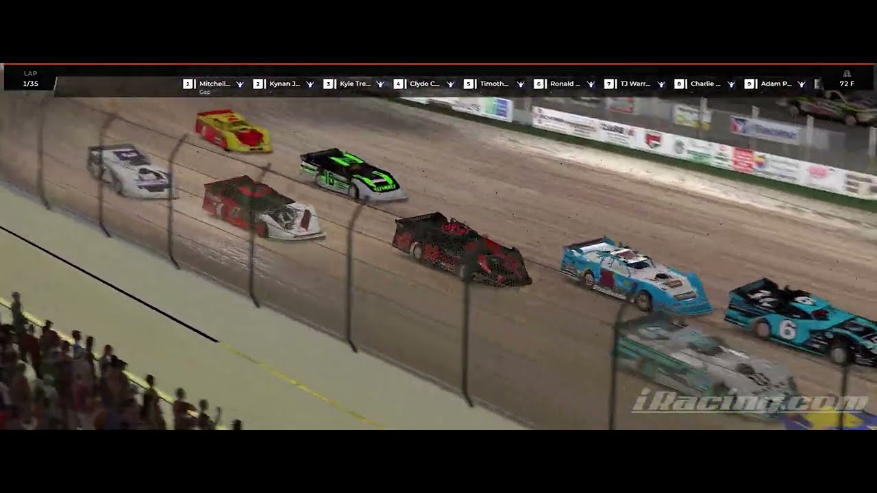 Old Guy Racing League Pro Late Models @ Eldora w/ voice coms 1/19/25 ...