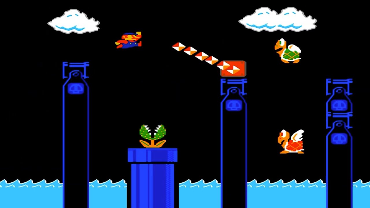 Super Mario Bros: Blue Mario Part 1 - YouTube