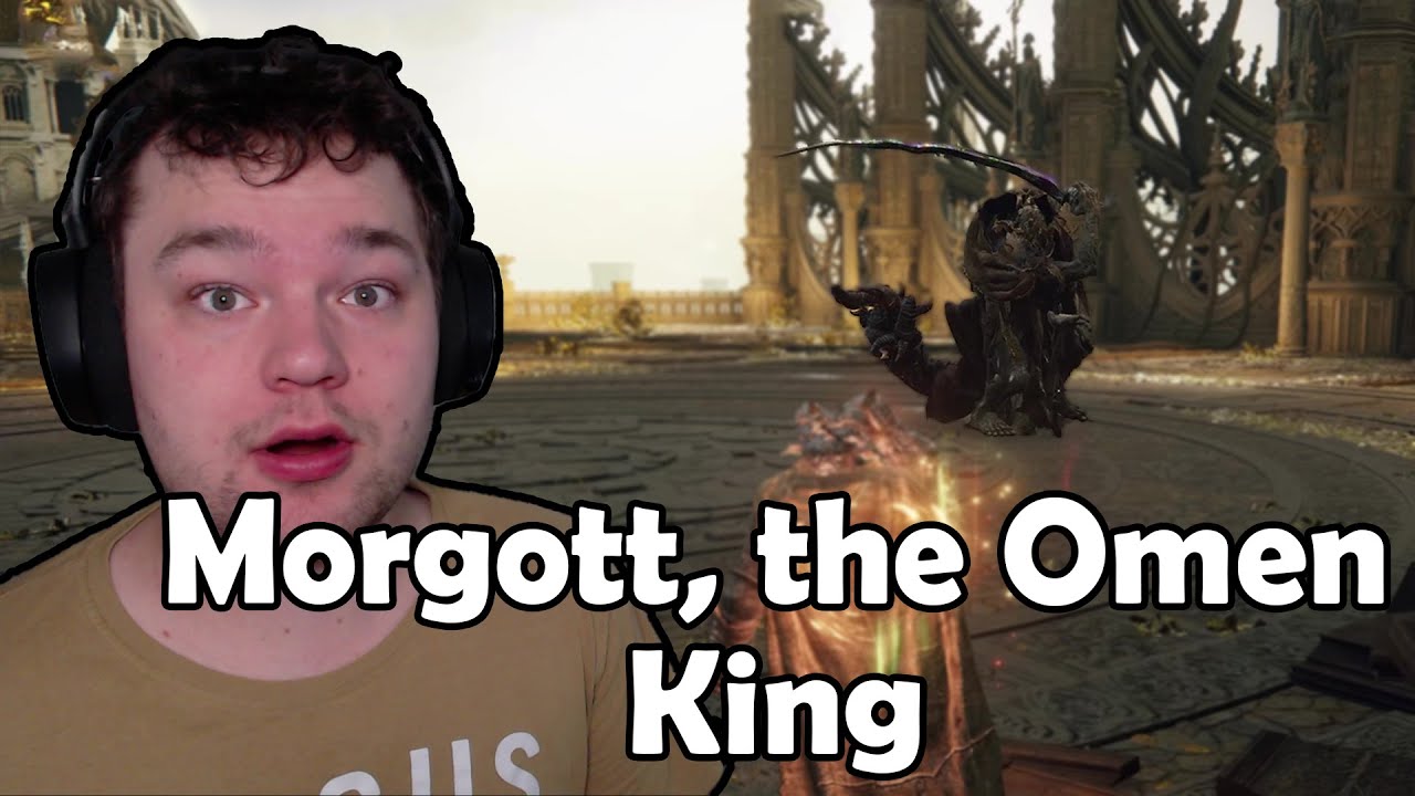 Elden Ring morgott, the omen king full boss fight - YouTube