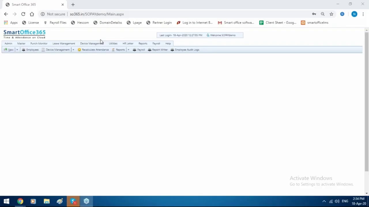 SMART OFFICE PAYROLL WEB-INSTALLATION AND CONFIGURATION|CREDIT- BIOMAX ...