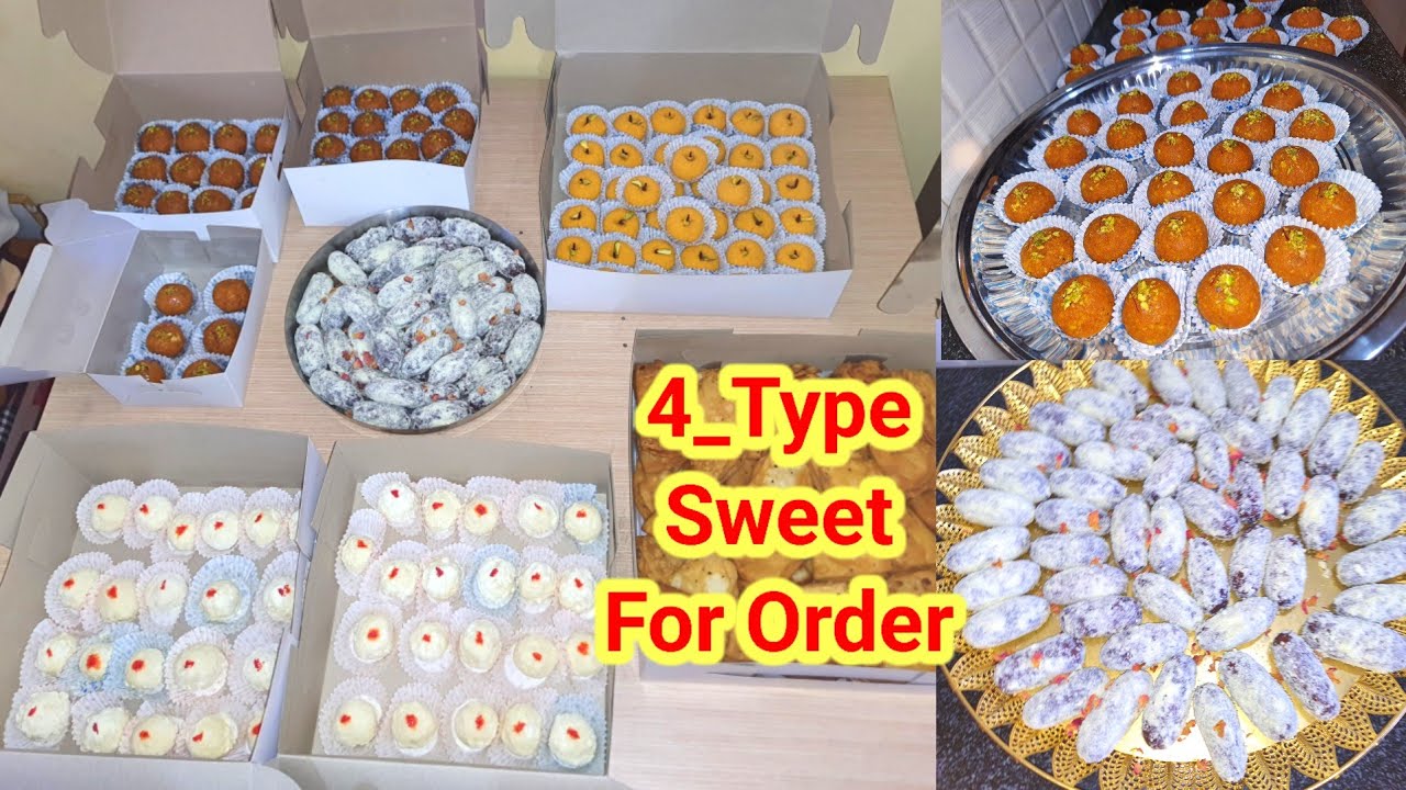 4_Type Of Sweet Recipe - YouTube