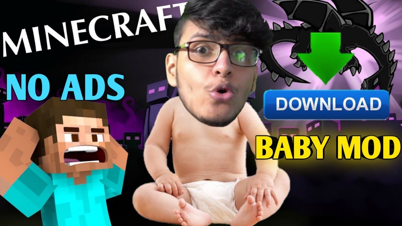 How to download baby mod in minecraft - YouTube