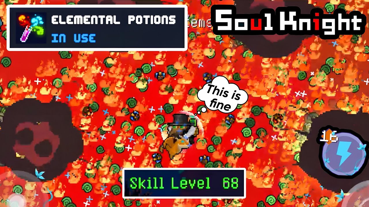 Upgrading Alchemist’s Elemental Potions 68 Times - Soul Knight - YouTube