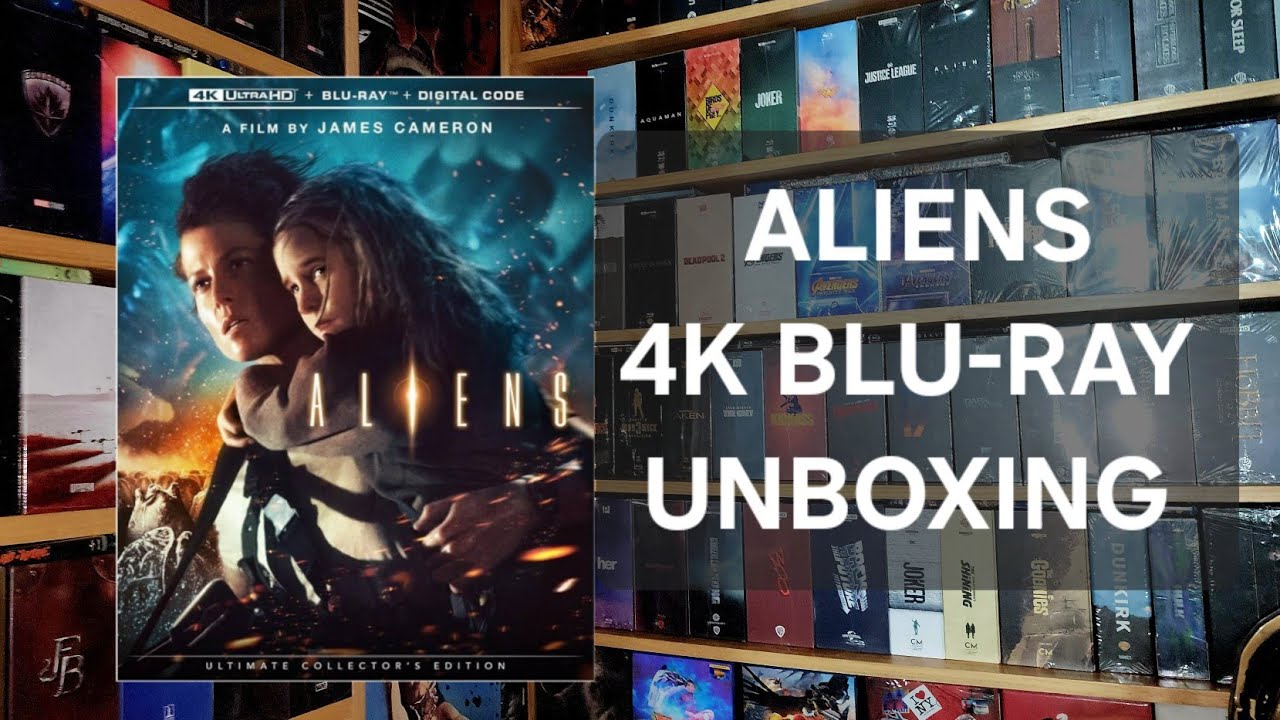 ALIENS 4K ULTRA HD BLU-RAY UNBOXING + MENU - YouTube