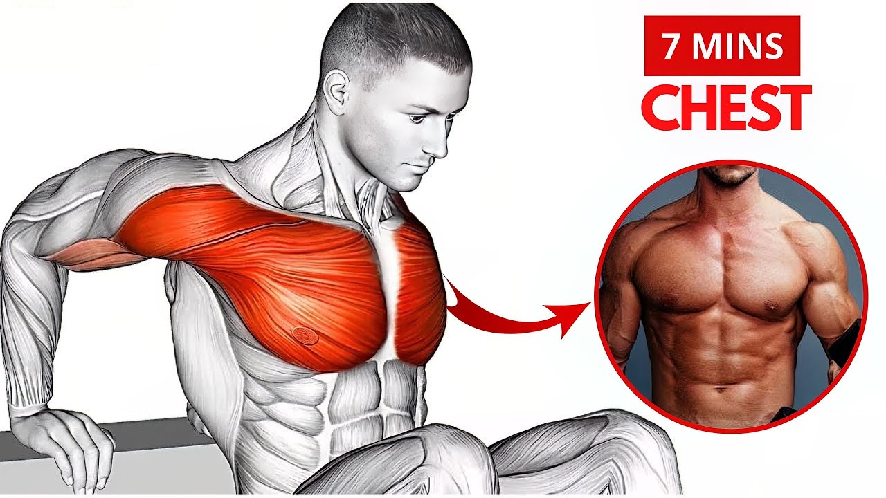 7 Minutes Complete Chest Workout || Fitonus - YouTube