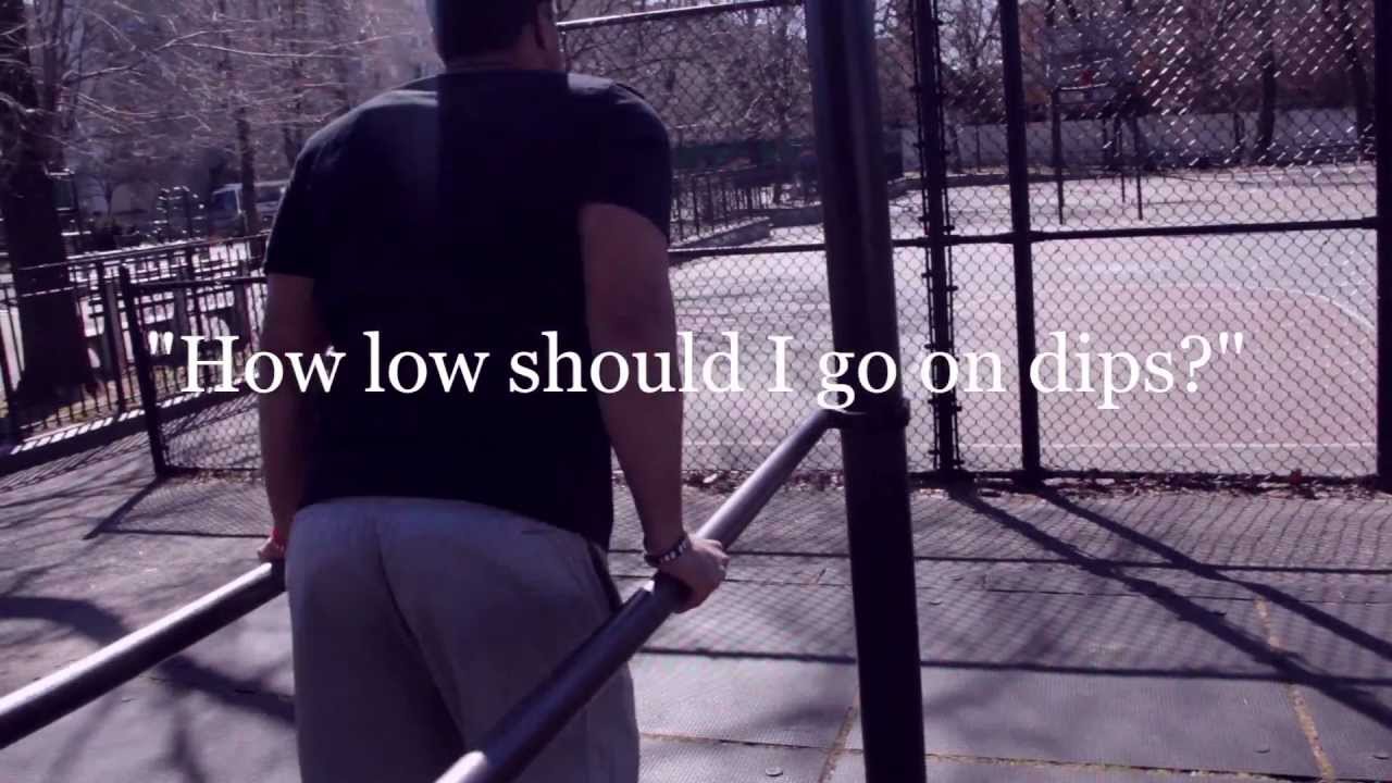 How Low To Go On Dips - YouTube