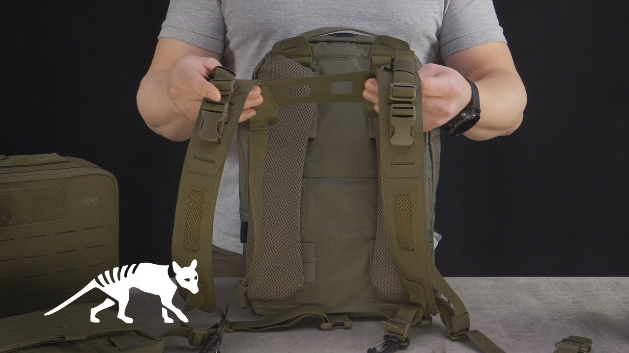TT Harness Set [DE] | TASMANIAN TIGER – THE PROS’ EQUIPMENT - YouTube