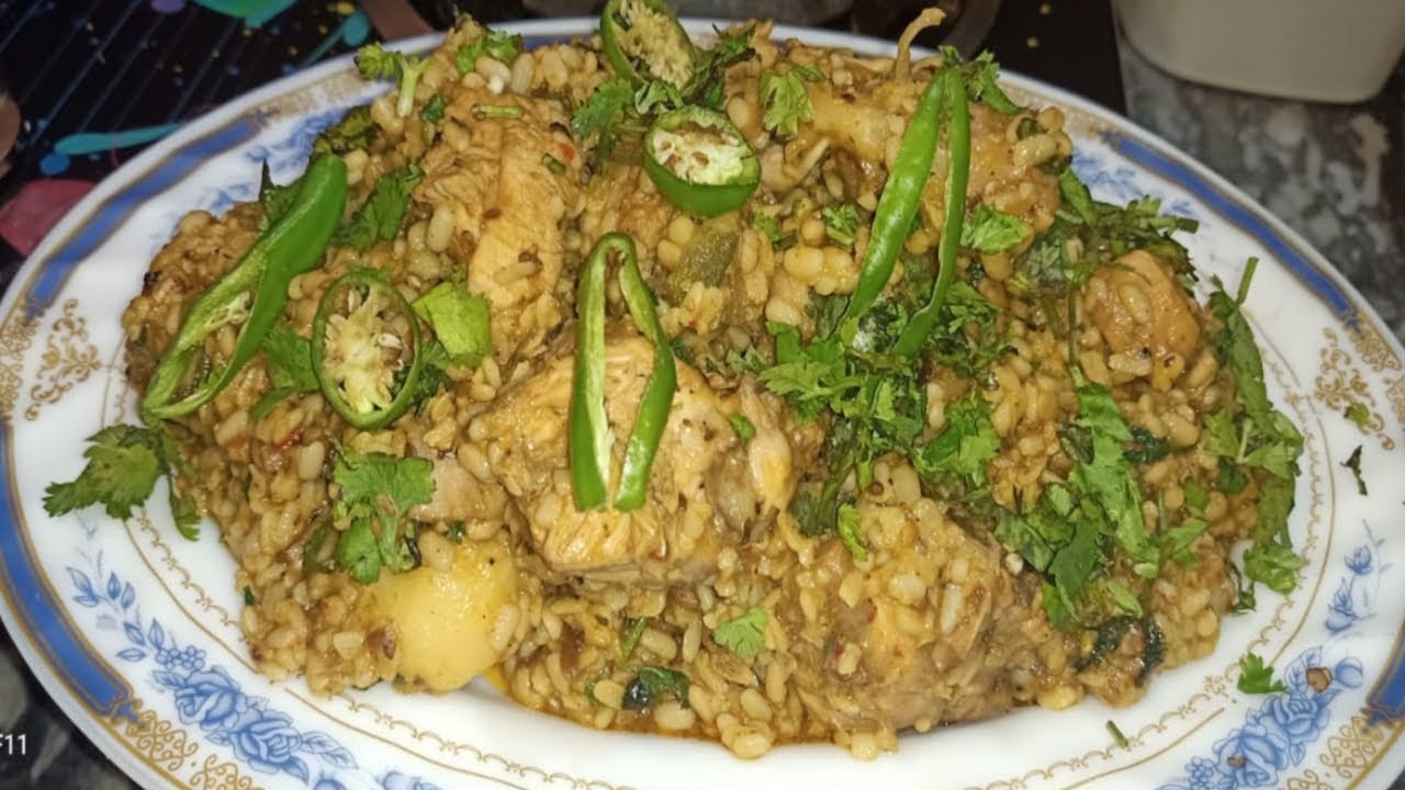 Fried Masala Chicken Daal | How to Make fry Daal Mash Recipe Cook With ...