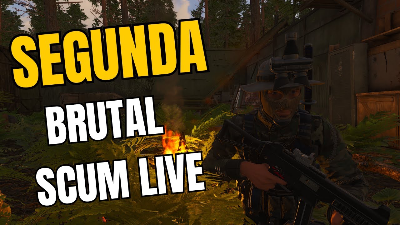 🔫 SEGUNDA BRUTAL EM SCUM LIVE #scum - YouTube