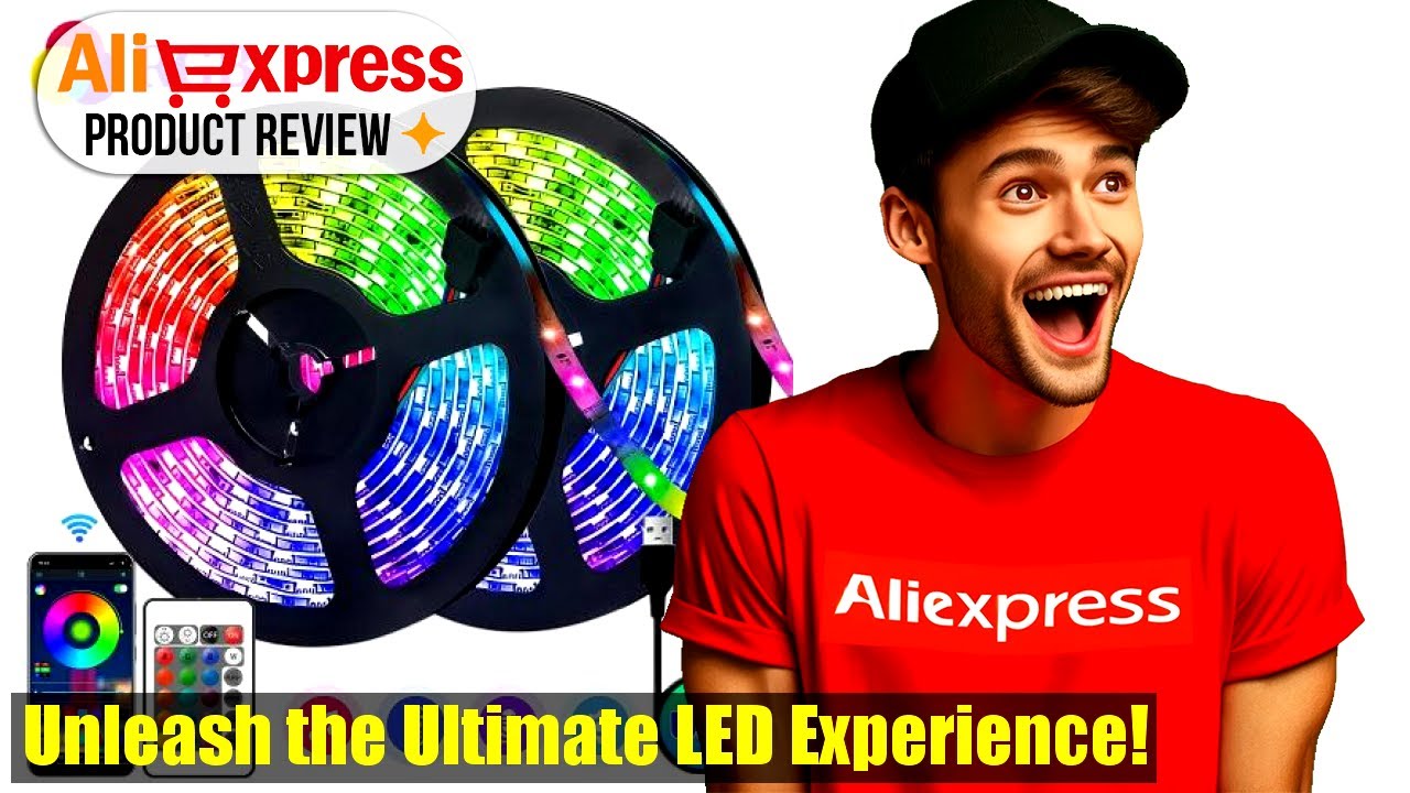 16 Million Colors LED Strip Lights RGB 5050 Review | Must-Have Color ...