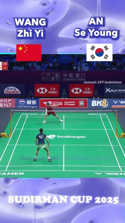 FINAL | AN Se Young Vs WANG Zhi Yi | Sudirman Cup 2025| - YouTube