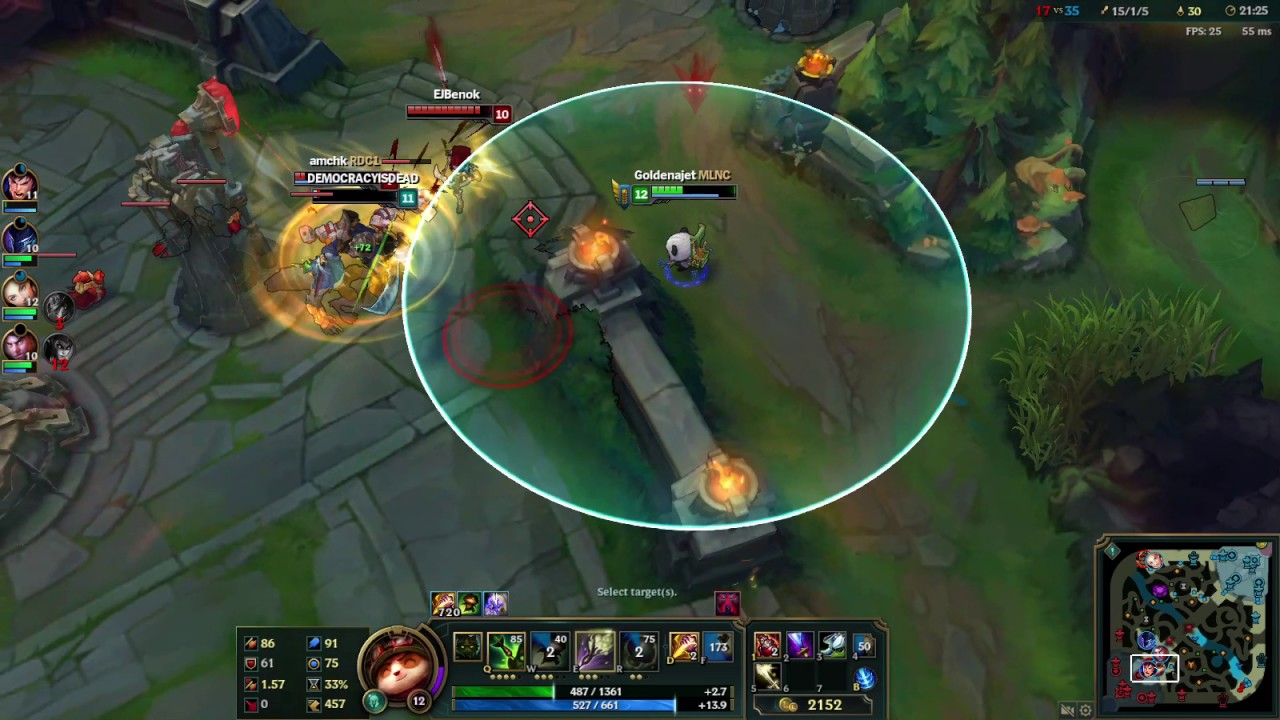 League of Legends - Op Teemo build - YouTube