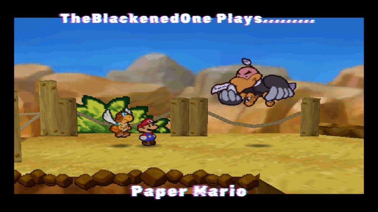 Have you seen this man? (Paper Mario Chapter 9) - YouTube