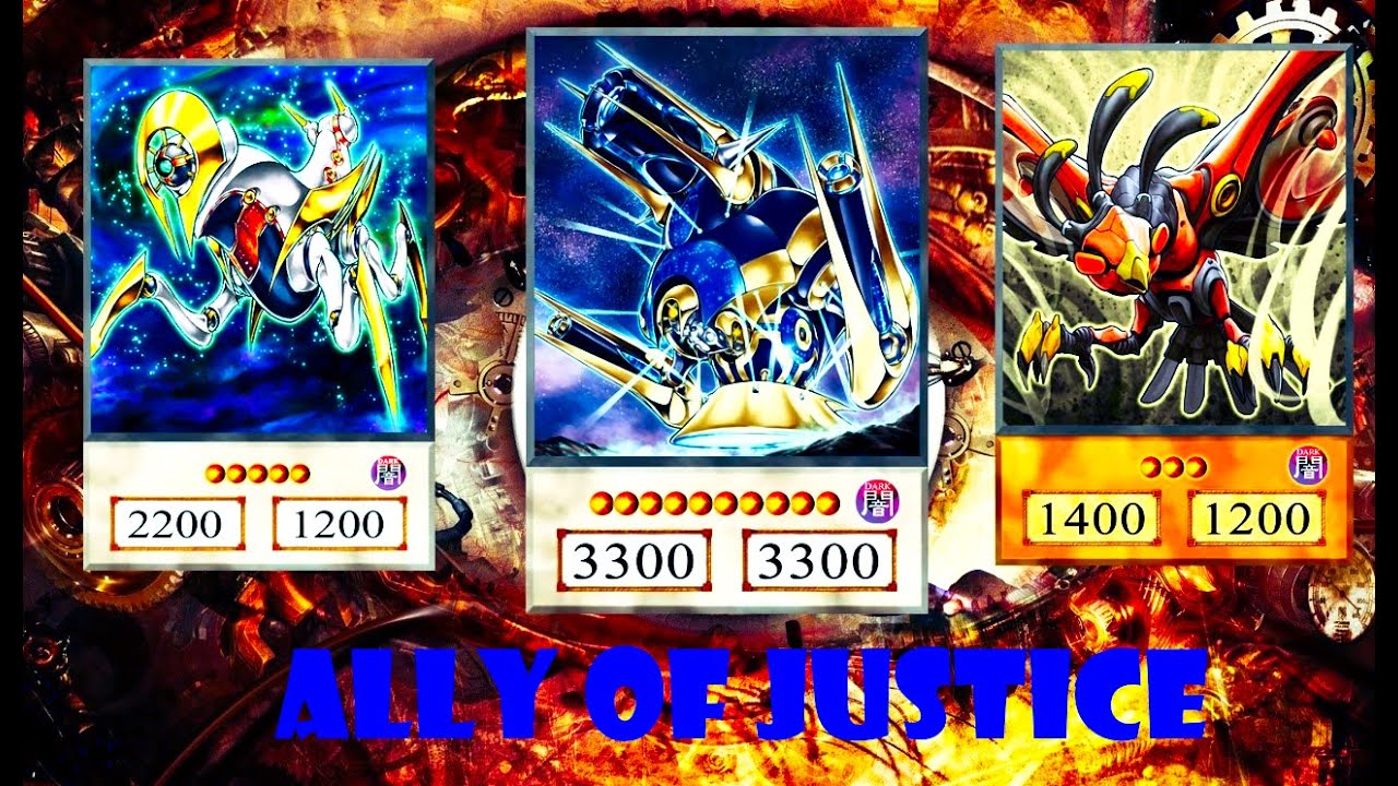 (YGOPRO)Ally of Justice deck,Ally of Justice Decisive Armor - YouTube