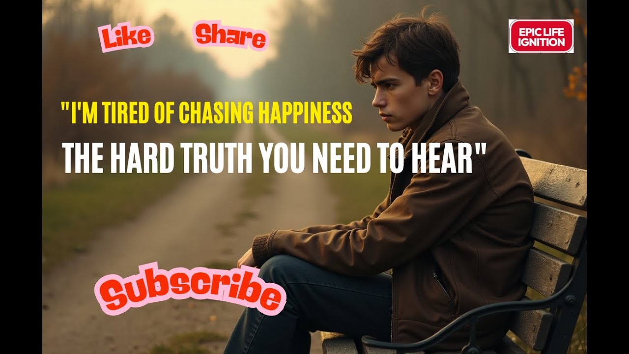 "I am Tired of Chasing Happiness – The Hard Truth You Need to Hear ...