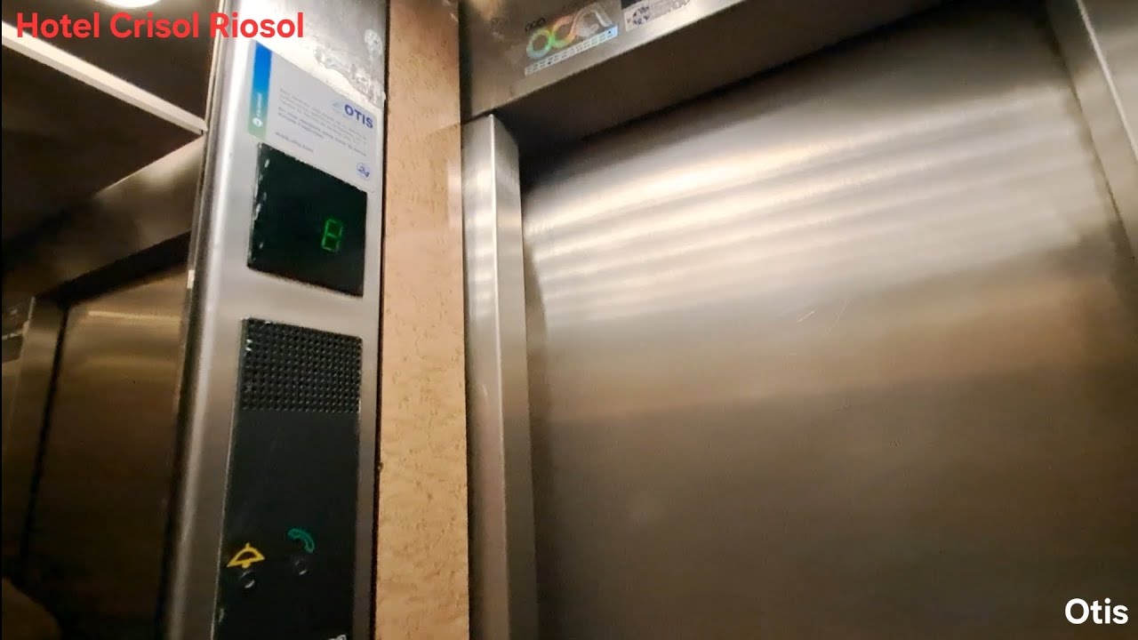 Ascensor Otis Europa 2000 eléctrico MR de los 90 en el Hotel Crisol ...