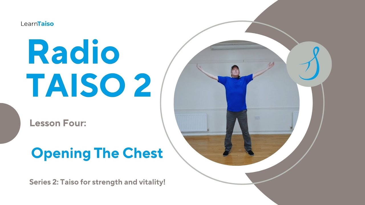 Learn Radio Taiso Routine 2: Exercise 4 - Exercise for a POWERFUL Chest ...