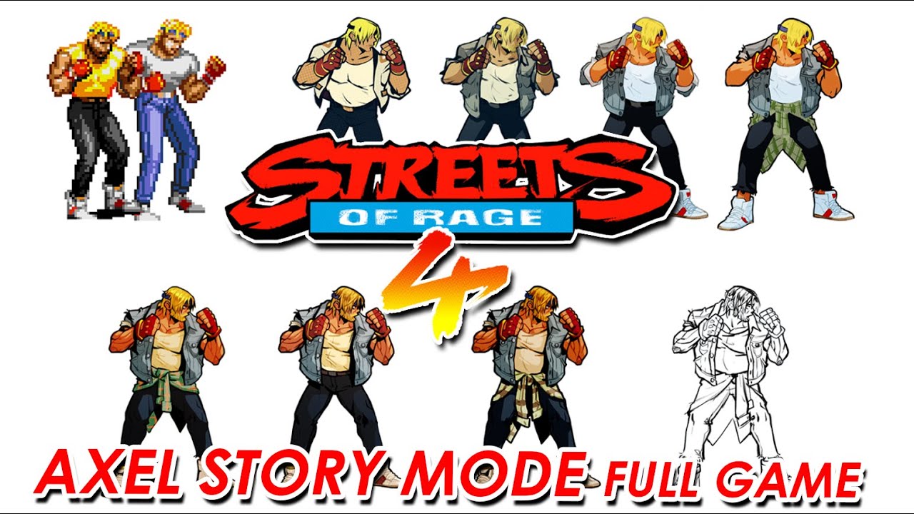 AXEL STORY MODE SOR 4 - YouTube